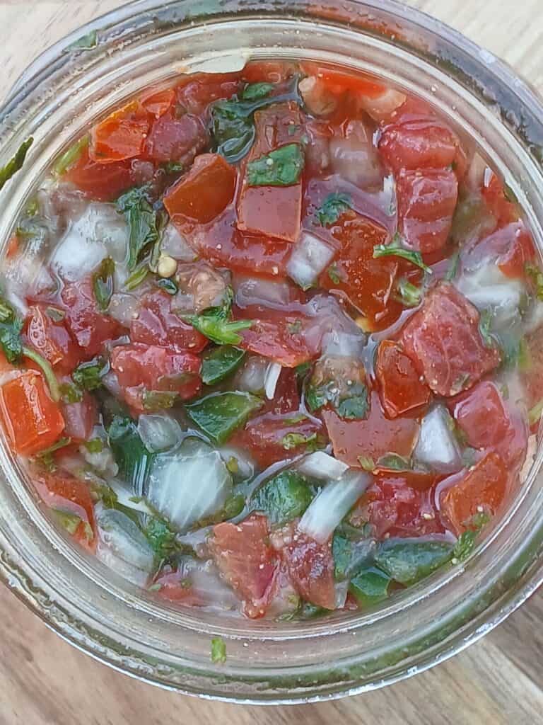 How to Make Fermented Salsa - Happy Recipe Box